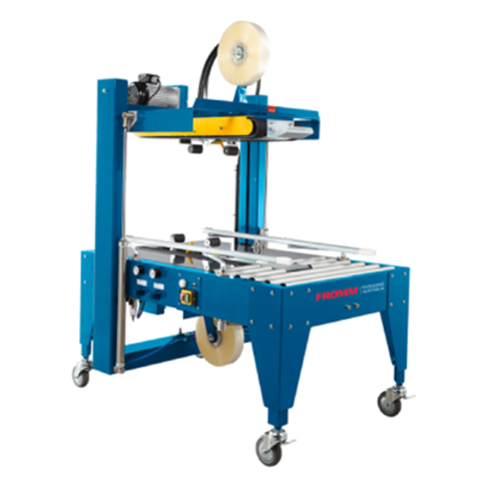 FCS10R Automatic Carton Taping Machine | FROMM Packaging